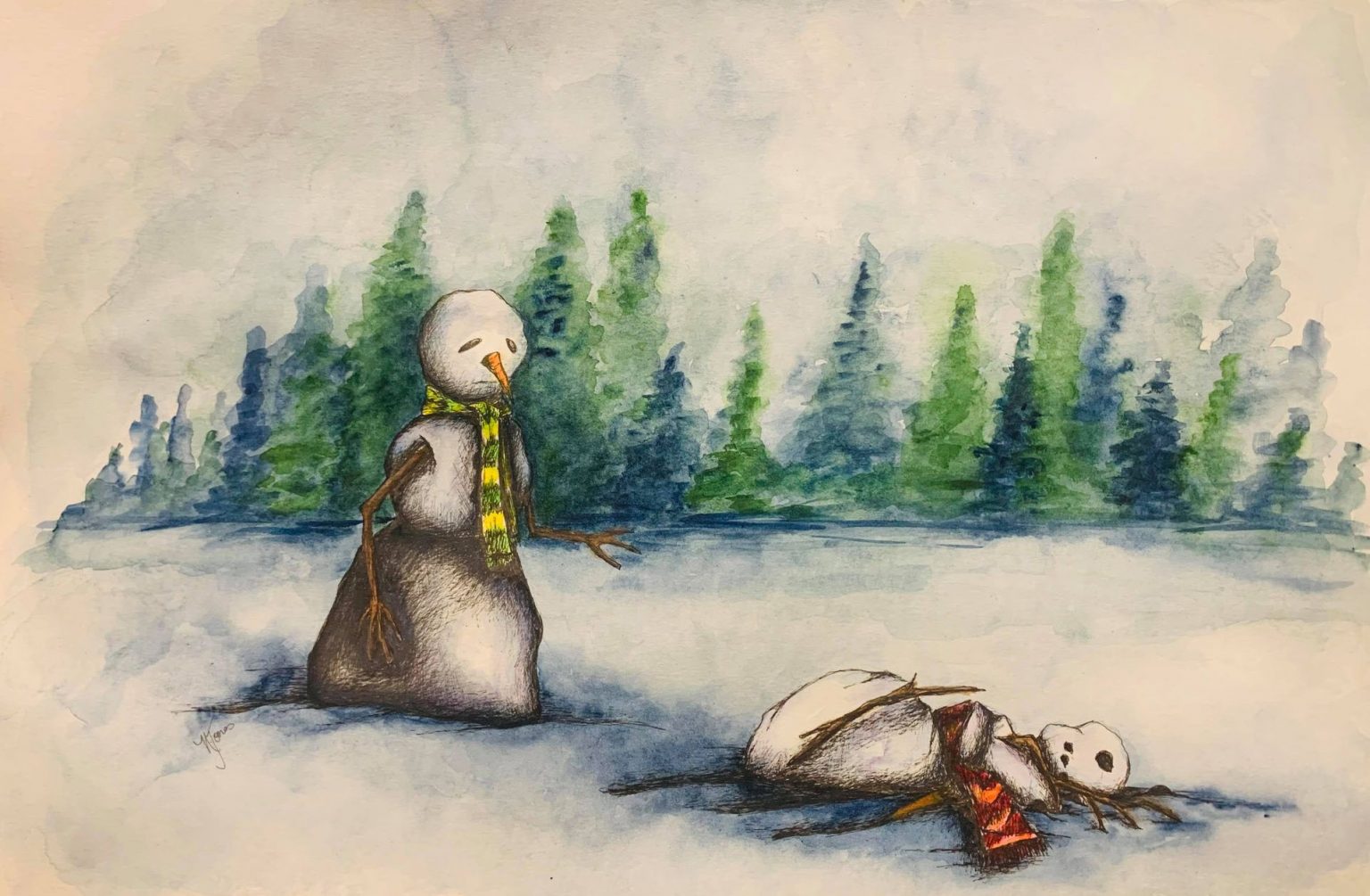 Snowman Shivers – Mark Leslie